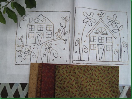 Happy In Quilting: Stitcheries are done…